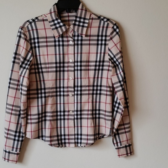 Burberry | Tops | Burberry London Plaid Shirt | Poshmark